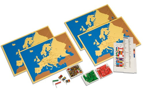 Steckkarten Europa